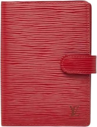 Louis Vuitton Portefeuille Vintage Pre-owned - Femme - Pre-owned - Rouge - Taille: ONE Size