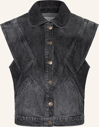 BA&SH Ba&Sh Jeansweste Max schwarz