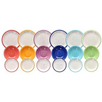 Tognana 18-teiliges Geschirr Louise Holi Tognana