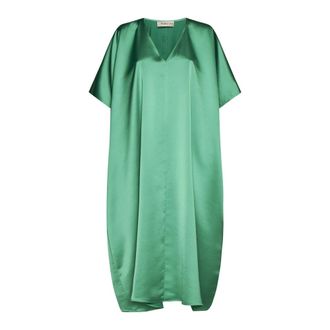 Blanca Vita Femme, Robes, Vert, Taille: 38 FR Robe Kaftan Verte