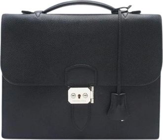 Herm&egrave;s Pre-owned Sac a Depeches - Femme - Pre-owned - Noir - Taille: ONE Size