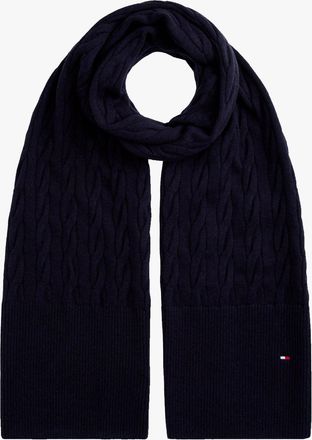 Tommy Hilfiger Echarpe &agrave; torsades en laine m&eacute;lang&eacute;e