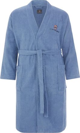 Jan Vanderstorm Herren Bademantel Janning blau, 5XL (XXXXXL) - 72/74
