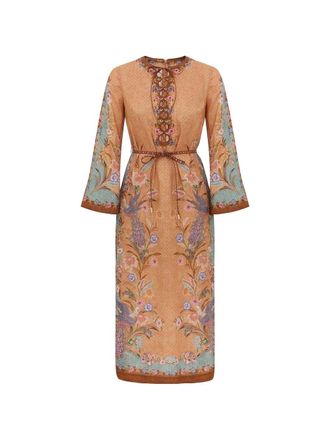Zimmermann Robe midi en lin Zimmermann Indra