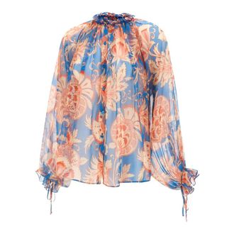 Etro Seidenbluse mit Print - - Blouses & Shirts - Damen - Mehrfarbig - XS