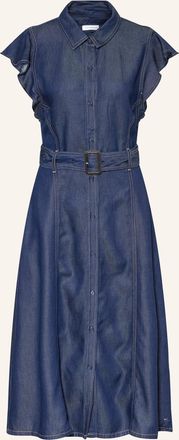 Tommy Hilfiger Hemdblusenkleid In Jeansoptik blau