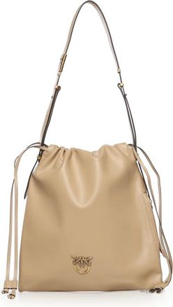 Pinko Pinko, Femme, Sacs, Brun, Taille: ONE Size Sacs &agrave; &eacute;paule