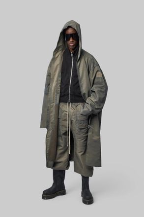 Rick Owens Woven Padded Coat
