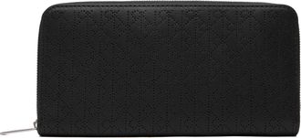 Calvin Klein Geldb&ouml;rse Calvin Klein Emblem Aop Perfor Lg Zip Around LV04F1151G Schwarz