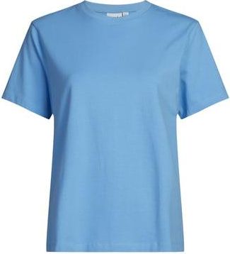 Vila T-shirt Vinora en coton m&eacute;lang&eacute;