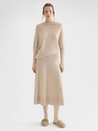 Agnona Womens Sweater Cashmere Beige