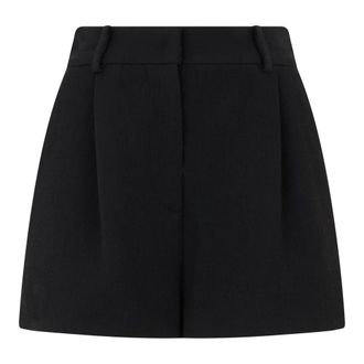 Moschino Klassische High-Waist Shorts - - Shorts - Damen - Schwarzk - S
