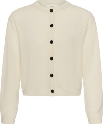 Inwear Cardigan en maille - Femme - Pulls - Beige - Taille: 38 FR