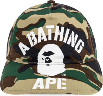 A Bathing Ape A Bathing Ape, Homme, Accessoires, Vert, Taille: ONE Size Casquette de baseball