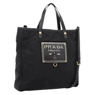 Prada Pre-owned Vintage Tote Bag - - Pre-owned - Damen - Schwarzk - ONE SIZE