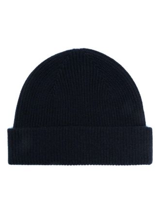 Ermenegildo Zegna bonnet en cachemire - Bleu