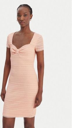 Guess Kleid f&uuml;r den Alltag W6GK15 K2950 Orange Slim Fit