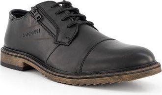 Bugatti Herren Schuhe schwarz Glattleder