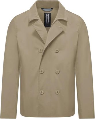 Bomboogie Homme, Vestes, Beige, Taille: L Veste en tissu triple &eacute;paisseur hydrofuge