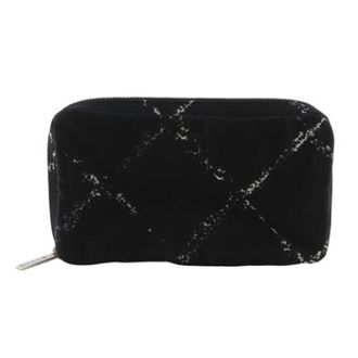 Chanel Portefeuille en nylon Pre-owned - Femme - Pre-owned - Noir - Taille: ONE Size