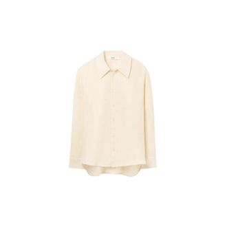 S&eacute;fr Wes Shirt - - Blouses & Shirts - Damen - Beige - XL