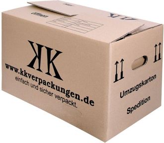 Midori Midori - 100x Profi xxl - sehr stabil Umzugskartons - 2-wellig 660x360x405mm 50Kg