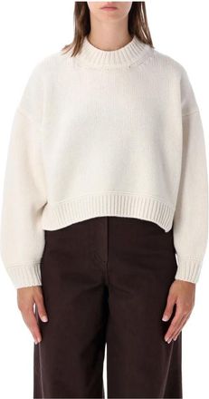 Sessun Spero Rundhals-Pullover - - Knitwear - Damen - Wei&szlig; - M