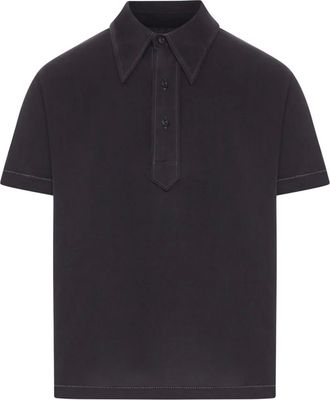 Maison Margiela Femme, Tops, Noir, Taille: 40 FR Polo