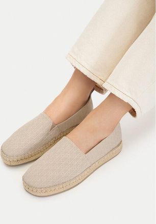 Calvin Klein Espadrilles All Over CK HW0HW02933 Beige