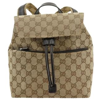 Gucci Pre-owned GG Canvas Rucksack - - Pre-owned - Damen - Braun - ONE SIZE
