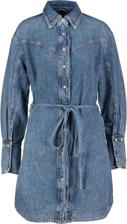 BOSS Damen Jeanskleid C_SHIRTDRESS Mini