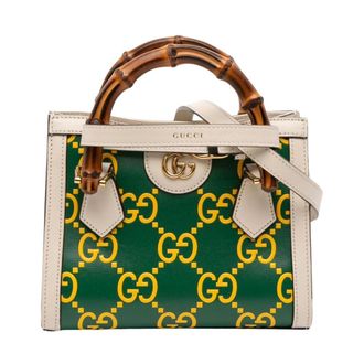 Gucci Sac &agrave; main Pre-owned - Femme - Pre-owned - Vert - Taille: ONE Size