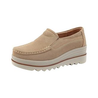 Generic Baskets pour femme - Noir - Chaussures dint&eacute;rieur pour femme - Semelle claire - Chaussures de randonn&eacute;e - Couleur unie - Chaussures de course d&eacute;contra