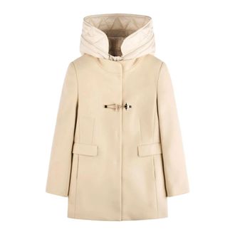 Fay Oversized Mantel - - Coats - Damen - Beige - M
