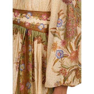Zimmermann Robe maxi Indra cintr&eacute;e &agrave; imprim&eacute; floral