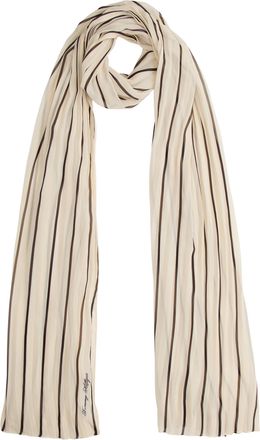 Tommy Hilfiger Damen Tommy Script Chiffon Scarf Aw0Aw18049 Leichter Schal, BEIGE (Soft Cream), Einheitsgr&ouml;&szlig;e