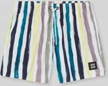 HUGO BOSS Badeshorts aus schnell trocknendem Material