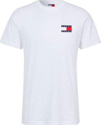 Tommy Jeans T-Shirt TJM SLIM ESSENTIAL FLAG TEE EXT Mit Rundhalsausschnitt