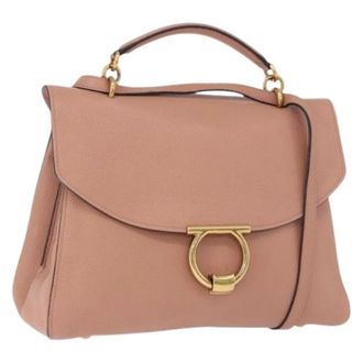 Ferragamo Pre-owned Leder Handtaschen - - Pre-owned - Damen - Rosa - ONE SIZE