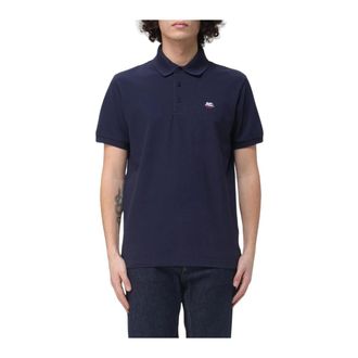 Etro Homme, Tops, Bleu, Taille: 2XL Polo en coton piqu&eacute;