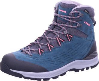 Lowa Damen Wanderschuhe Explorer II GTX Mid Ws 220764 Petrol/Rose 41.5