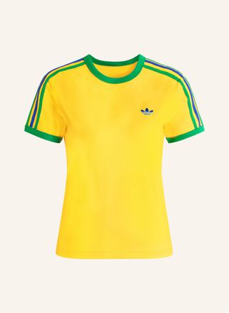 adidas Originals Adidas Originals T-Shirt 3-Streifen gelb