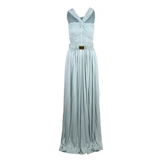 Elisabetta Franchi Abito Lungo Stretch - - Dresses - Damen - Blau - M