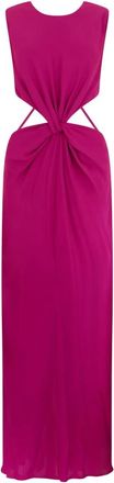 Alberta Ferretti Femme, Robes, Rose, Taille: 44 FR Robe Longue avec D&eacute;coupe