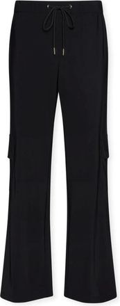 Elena Miro Femme, Pantalons, Noir, Taille: 40 FR Pantalon Cargo en Jersey