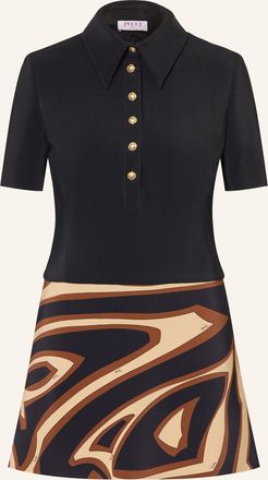 Pucci Hemdblusenkleid schwarz