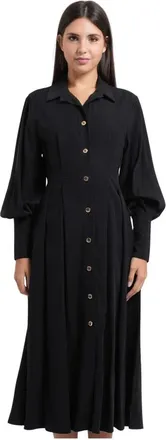 Fracomina Femme, Robes, Noir, Taille: 40 FR Shirt Robes