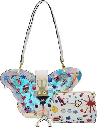 Mymo Handtasche Handtasche Frauen wei&szlig; mehrfarbig