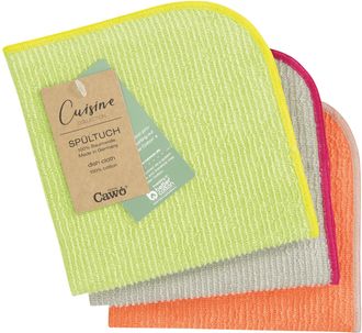 CawÖ Spültücher Trio 550 Pistazie/Mandarine - 43