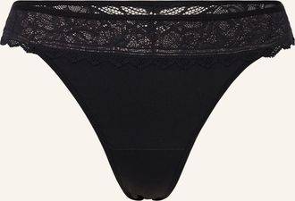 Chantelle String Floral Touch schwarz